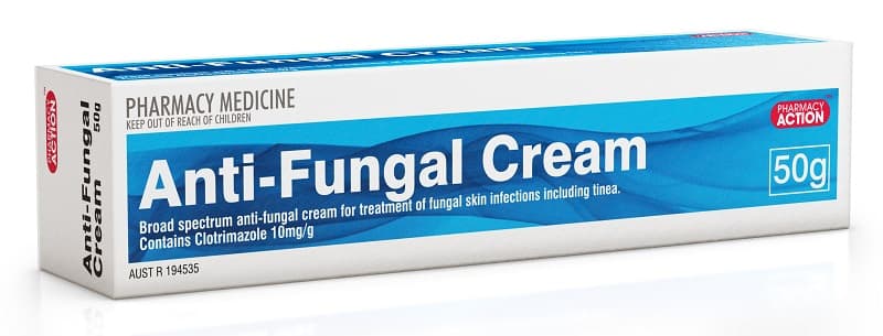 Buy Pharmacy Action Anit-Fungal Cream 50g Online | Pharmacy Direct
