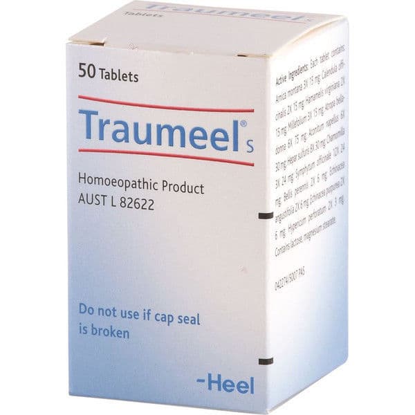 Buy Traumeel Homeopathic Natural Anti Inflammatory 50 Tablets Online